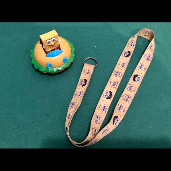 SpongeBob Squarepants | Toys | Spongebob Lanyard And Figurine | Poshmark